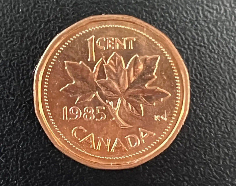 1985 Canada One Cent BU Blunt 5 – CoinLegend