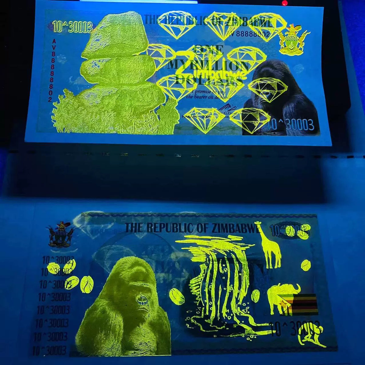 Zimbabwe 1 Myrillion Dollars Banknote 100 Trillion UNC – CoinLegend