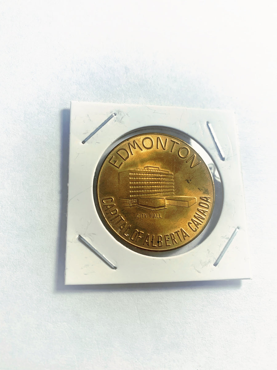 Edmonton Canada's Industrial Frontier "City Hall" Coin Token – CoinLegend