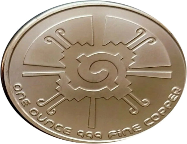 Mayan Calendar - 1oz. Pure Copper Bullion Round*** – CoinLegend