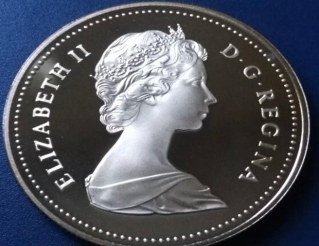 1981 Canada 1 Dollar Trans Canadian Railway Proof Silver Coin – CoinLegend