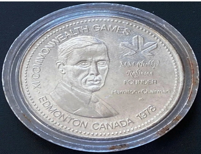 1978 Hamilton Ontario Token 1 Trade Dollar - Commonwealth Games Coin ...