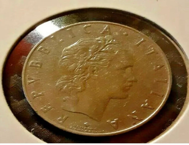 Italy 1956 50 lire coin – CoinLegend